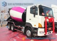 China 6X4 HINO 700 Cement Mixer Truck 10Cbm 350Hp Single Cab 3D Mixing for sale