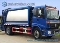 China FOTON 4X2 2 Axle Diesel Garbage Container Truck 5000kg / 10M3 Load for sale