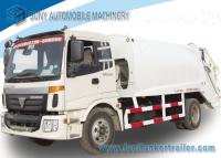 China FOTON 4X2 2 Axle Diesel Garbage Container Truck 5000kg / 10M3 Load for sale