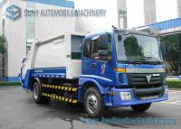 China FOTON 4X2 2 Axle Diesel Garbage Container Truck 5000kg / 10M3 Load for sale