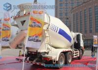 China 9 Cubic Meters Concrete Mixer Truck 350Hp HINO 700 LHD Foldable Chute for sale