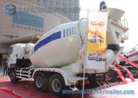 China 9 Cubic Meters Concrete Mixer Truck 350Hp HINO 700 LHD Foldable Chute for sale
