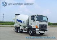 China 12M3 Hino 700 Beton Mixer Truck 410Hp ZF Reducer Rexroth Pump And Motor for sale