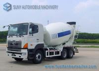 China 12M3 Hino 700 Beton Mixer Truck 410Hp ZF Reducer Rexroth Pump And Motor for sale