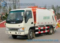 China JAC Chassis 1 Ton Small Garbage Trucks Automatic Simple 120hp for sale