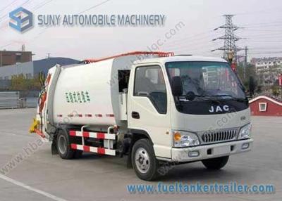 China JAC Chassis 1 Ton Small Garbage Trucks Automatic Simple 120hp for sale