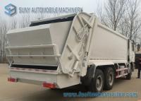 China 3 Axle Compression Garbage Trucks 10000kg Load Diesel SHACMAN 20M3 6X4 for sale