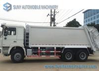 China 3 Axle Compression Garbage Trucks 10000kg Load Diesel SHACMAN 20M3 6X4 for sale