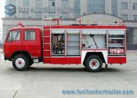China DONGFENG 2 Axles Foam Fire Fighting Trucks 140hp 4X2 6000L for sale