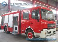 China DONGFENG 2 Axles Foam Fire Fighting Trucks 140hp 4X2 6000L for sale