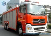 China Professional High Pressure Foam Fire Fighting Vehicle 3 Axles DONGFENG 10000L for sale