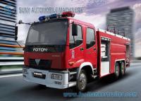 China 12000L Water Fire Fighting Vehicle 270hp Double Row Cabin FOTON 6X4 Chassis for sale