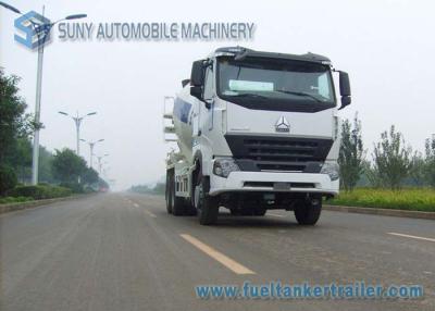 China HOWO A7 Concrete Mixer Truck 336Hp 7M3 Mixing Volume 10 Wheelers ZF Reducer for sale
