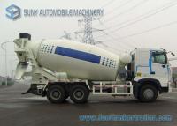China HOWO A7 Concrete Mixer Truck 336Hp 7M3 Mixing Volume 10 Wheelers ZF Reducer for sale