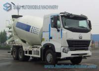 China HOWO A7 Concrete Mixer Truck 336Hp 7M3 Mixing Volume 10 Wheelers ZF Reducer for sale