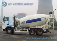 China HOWO A7 Concrete Mixer Truck 336Hp 7M3 Mixing Volume 10 Wheelers ZF Reducer for sale