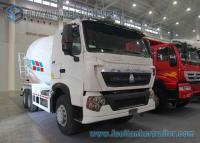 China Hydraulic 10 Cbm Cement Mixer Truck HOWO T7H 360 Hp 6X4 ZF Reducer for sale