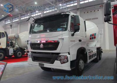 China Hydraulic 10 Cbm Cement Mixer Truck HOWO T7H 360 Hp 6X4 ZF Reducer for sale