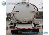 China Dongfeng 4000L 100hp Vacuum Tank Truck 4x2 Suction Type Sewer Scavenger for sale