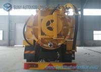 China Vacuum Suction Sewer Cleaning Truck Vacuum Tank Truck Dual Axle DONGFENG 210hp for sale