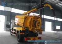 China Vacuum Suction Sewer Cleaning Truck Vacuum Tank Truck Dual Axle DONGFENG 210hp for sale