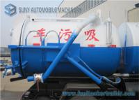 China JAC 6000 L 141hp Vacuum Tank Truck Water Cleaning Tank Truck for sale