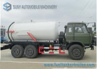 China Dongfeng 6x6 Off-road 8000 Litres Vac Tank Truck High Performance for sale