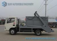 China Small Swing Arm Garbage Trucks 4x2 Two Axles Dongfeng 2 Tons for sale