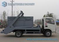 China Small Swing Arm Garbage Trucks 4x2 Two Axles Dongfeng 2 Tons for sale