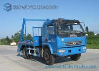 China Double Axle Waste Collection Truck Powerful Dongfeng 3 - 4 Tons 4x2 for sale