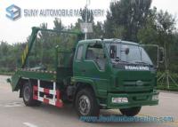 China Foton 2000kgs - 4000kgs Garbage Container Truck 4x2 Small Swing Arm for sale
