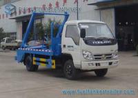 China Foton 2000kgs - 4000kgs Garbage Container Truck 4x2 Small Swing Arm for sale