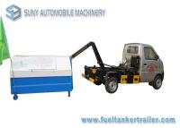 China Changan 1cbm / 2cbm 4x2 Waste Trucks 2 Axles 53HP With Diesel Arm Hook for sale