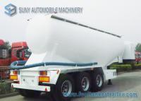 China 42m3 Capacity Three Axle Semi Tanker Trailers Q345 / AL5083 Material for sale