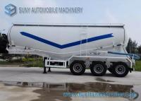 China 52 Cubic Meters Dry Bulk Tanker 15 Ton Cement Powder Trailer for sale