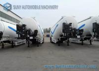 China 52 Cubic Meters Dry Bulk Tanker 15 Ton Cement Powder Trailer for sale