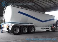 China 52 Cubic Meters Dry Bulk Tanker 15 Ton Cement Powder Trailer for sale