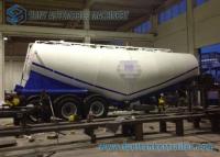China 15 T 3 Axles Bulk Cement Tanker 54 Cbm Semi Tanker Trailers for sale