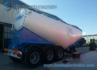 China 15 T 3 Axles Bulk Cement Tanker 54 Cbm Semi Tanker Trailers for sale