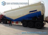 China 60 M3 Dry Bulk Tanker Trailer 3 Axis Bulk Fuel Tanker Semi Trailer for sale
