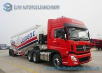 China Professional 12 Wheels Dry Bulk Tanker Trailer Tri - Axle V Shape for sale
