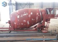 China Manual Control 3 Cubic Meter Mixer Trailer Upper Body For 4x2 Chassis for sale