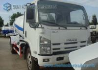 China Isuzu 4CBM Concrete Truck Mixer With Interpump Hydraulic Pump And Motor for sale