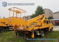 China ISUZU 600P High Altitude Operation Truck Aerial Platform Truck Double Row Cabin for sale