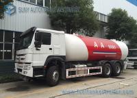 China SINOTRUK HOWO 24m3 Bulk LPG Tank Trailer For Dispensing Cooking Gas for sale