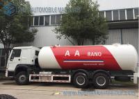 China SINOTRUK HOWO 24m3 Bulk LPG Tank Trailer For Dispensing Cooking Gas for sale