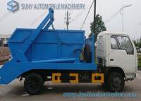 China 3cbm -5cbm small swing arm garbage truck Dongfeng  4x2 for sale