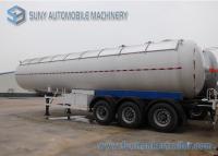 China 56000 L 12 Wheel LPG Tank Trailer Three Axle Trailer With Air Suspension for sale