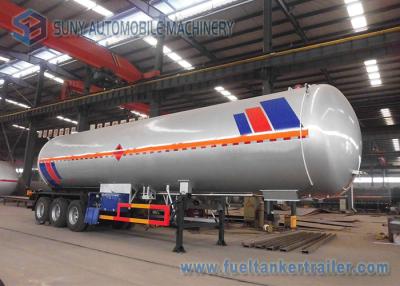 China 55 Cubic Meters LPG Tank Truck Medium Pressure Tank Semi Trailer for sale