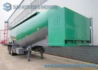 China 26 CBM Cement Powder Trailer Carbon Steel Tandem Semi Trailer for sale